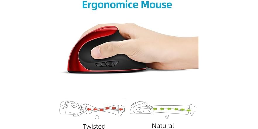 Woddlffy Ergonomic Mouse