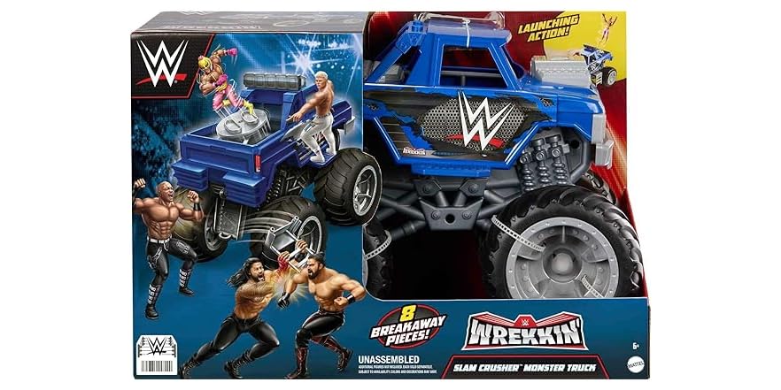 Mattel WWE Action Figure & Vehicle
