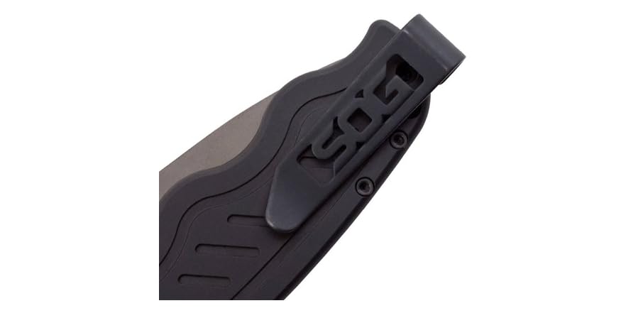 SOG Zoom Mini- Black Tini/Straight Knife