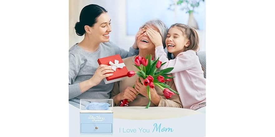 WILDLOVE Preserved Real Light Blue Rose