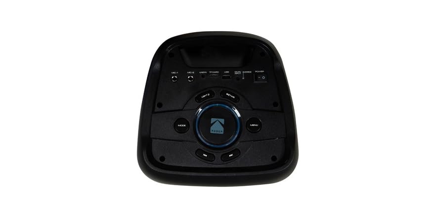 KODAK 6.5" Double-Woofer Party Tower Speaker