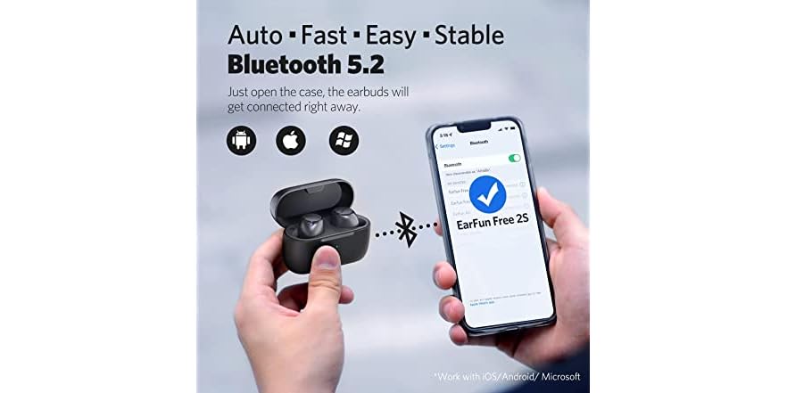 EarFun Free 2S Wireless Earbuds