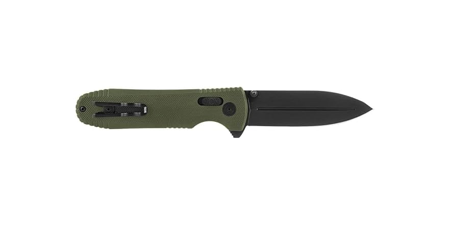 SOG Pentagon XR Quick-Opening Sharp Ambidextrous Pocket Fold (Open Box)
