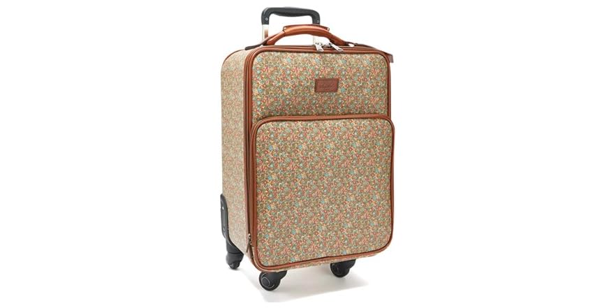 Patricia Nash Leather-Trim 18" Trolley