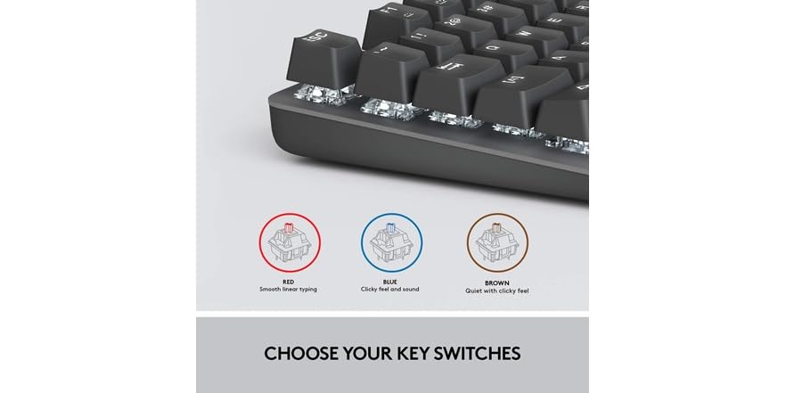 Logitech K845 Mechanical Keyboard (Your Choice)