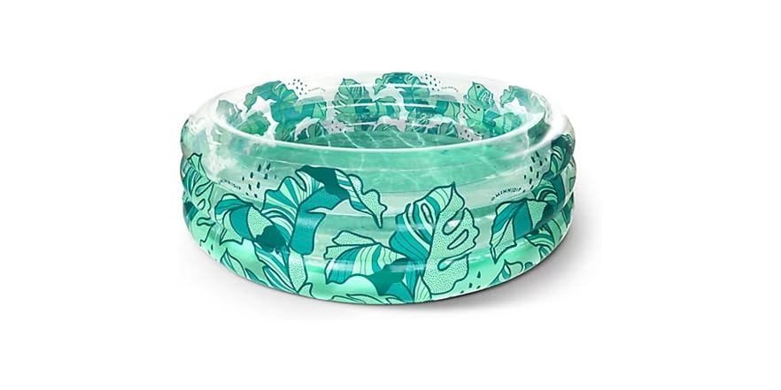 Tropi-Cool 7 Ft Inflatable Adult Pool