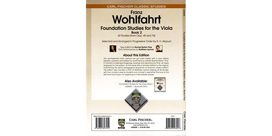 Foundation Studies for the Viola - Book 2