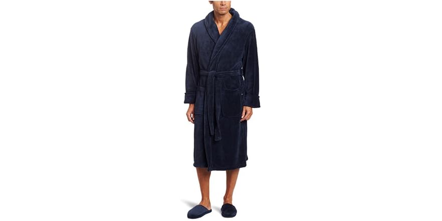 Men's Robe and Slipper Gift Set - 3 Colors
