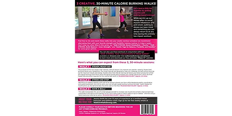 Walk Strong 2.0 with Jessica Smith - DVD
