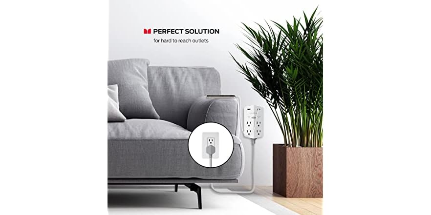 (NEW) Monster Power Shield XL 540J Surge Protector