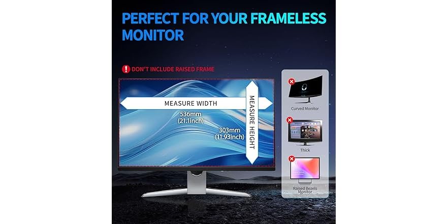 24in Magnetic Computer Privacy Screen