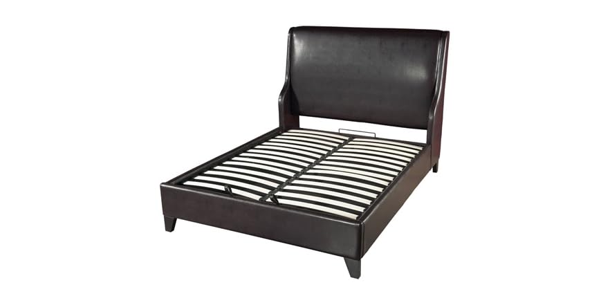 Tiffany Platform Storage Bed Chocolate - Full