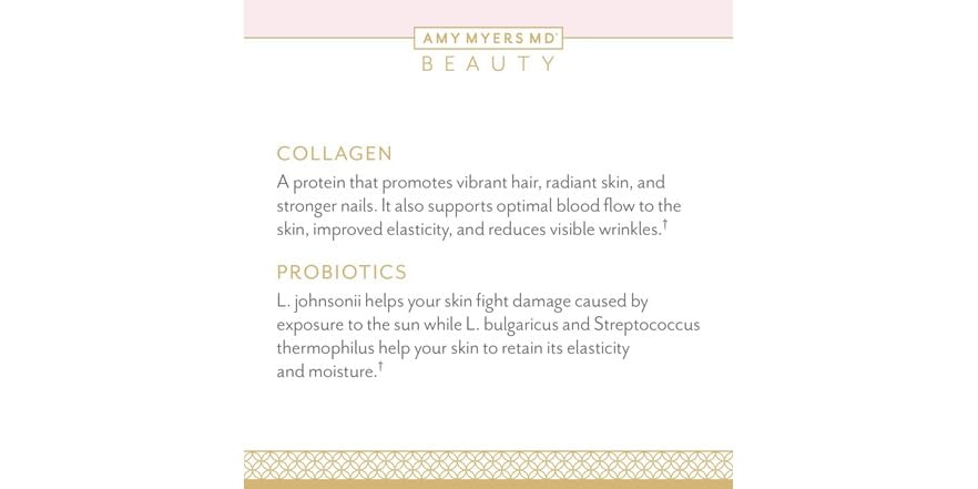 Dr. Amy Myers Collagen + Probiotic Powder