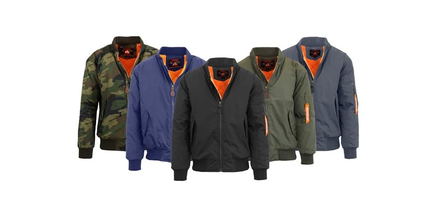 Men's Heavyweight Flight Bomber Jacket