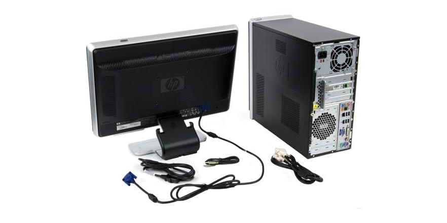 HP Pavilion Slimline Desktop with 20" LCD