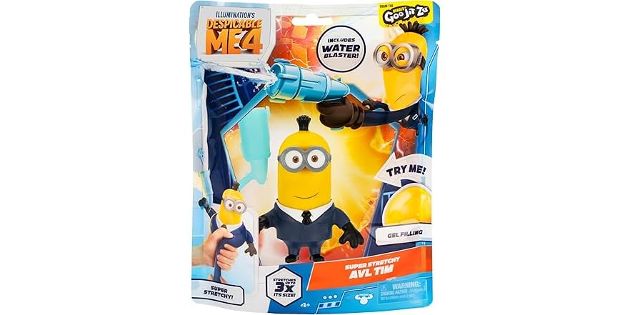 Minions Despicable Me 4 - Super Stretchy AVL Tim