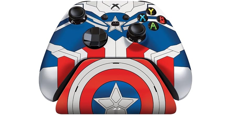 (NEW) Razer Limited Edition Captain America Wireless Controller Bundle
