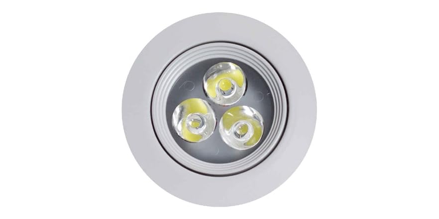 Round Brass-LED Pod Light