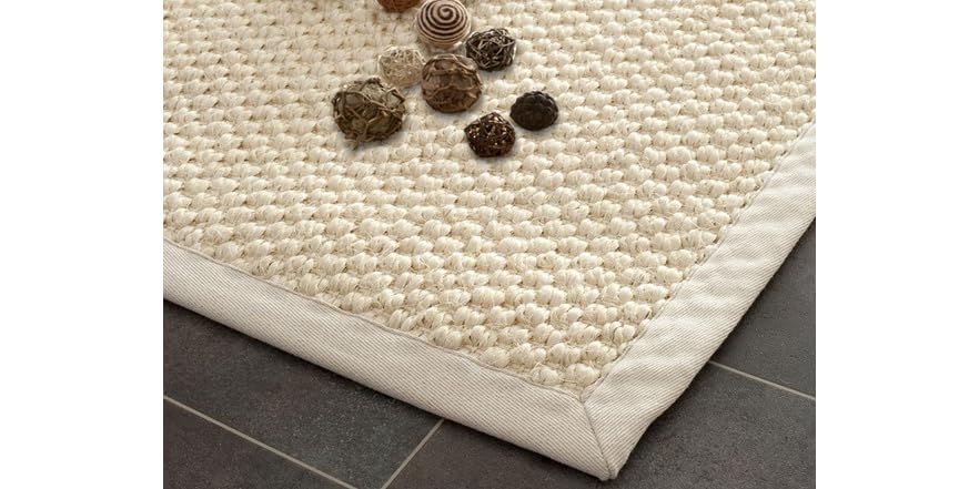 Chunky Sisal Creme Rug- 8'x11'