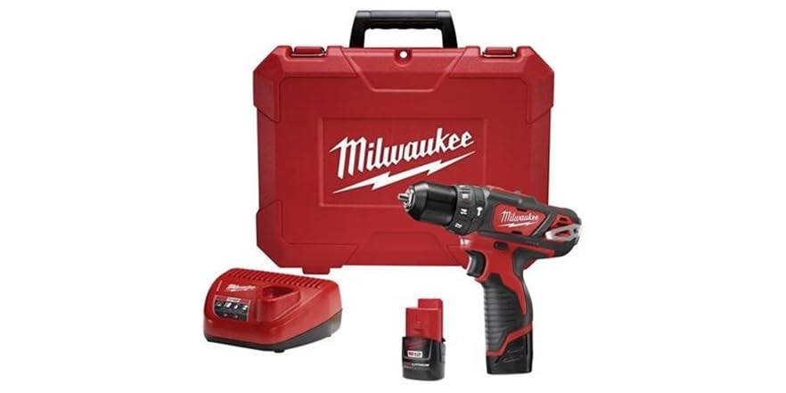 Milwaukee M12 3/8” Hammer Drill/Driver Kit