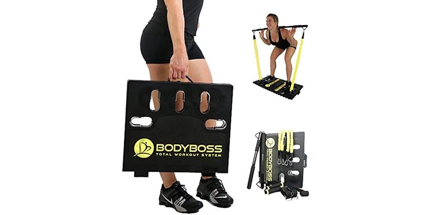 BodyBoss Home Gym 2.0 - Full Portable Gym + Extra Bands