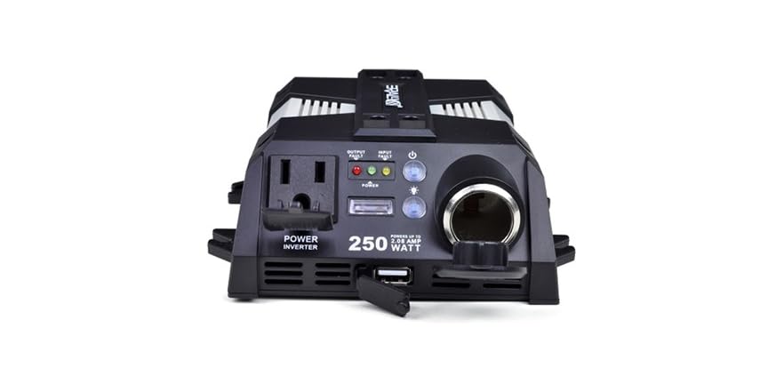 Rally 12V 250W Power Inverter with USB