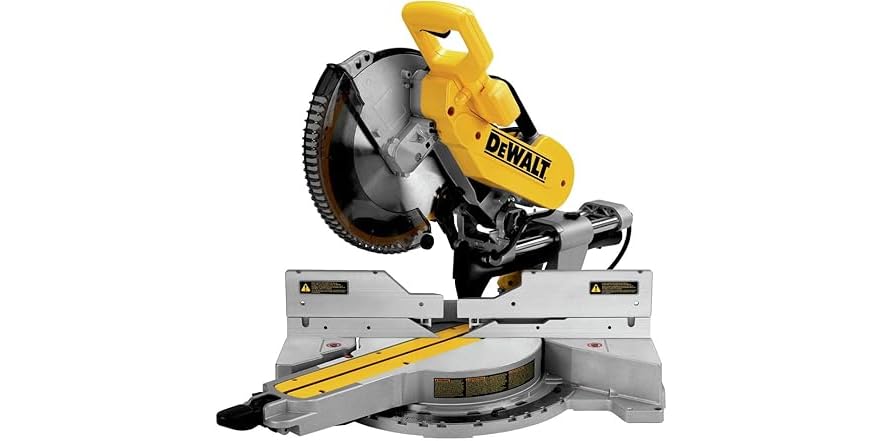 DEWALT DWS779 Sliding Compound Miter Saw, 12"