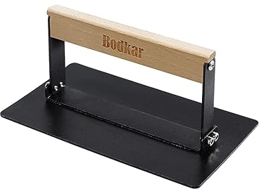 Bodkar 6" Smash Burger Press Rectangle 2Pk