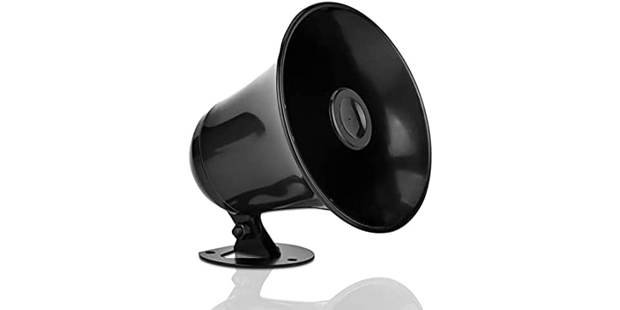 Pyramid 5” Outdoor Trumpet Car Horn Speaker
