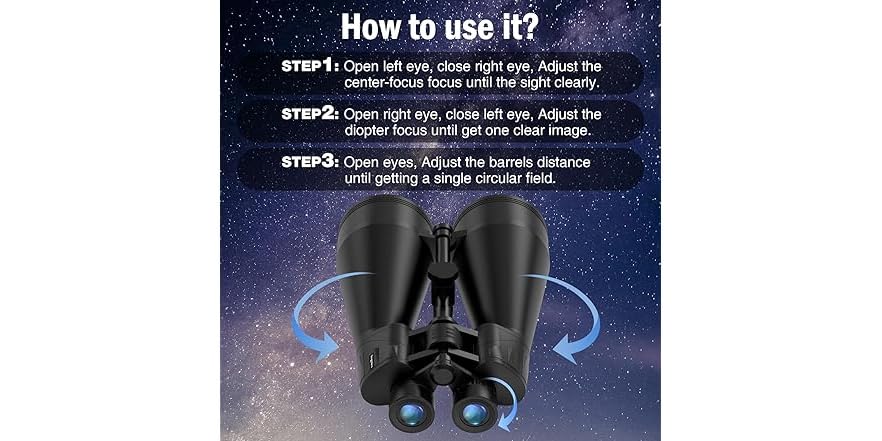 20x80 Astronomy Binoculars (Open Box)