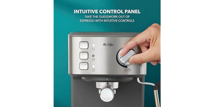 Mr. Coffee Compact Espresso Maker