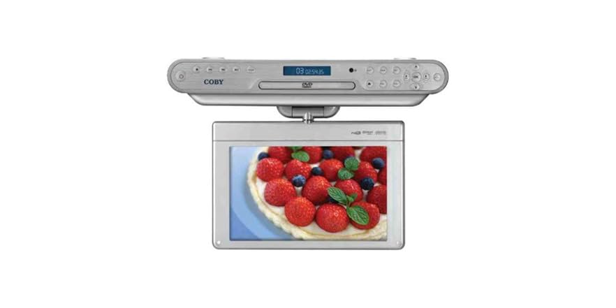Coby 7" Under-the-Cabinet DVD/CD/TV