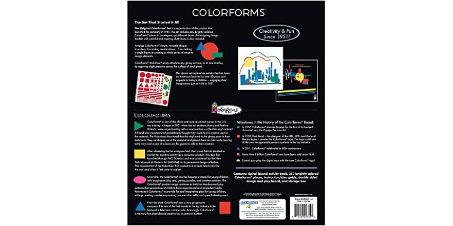 The Original Classic Colorforms
