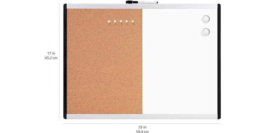 Amazon Basics Magnetic Dry-Erase Board