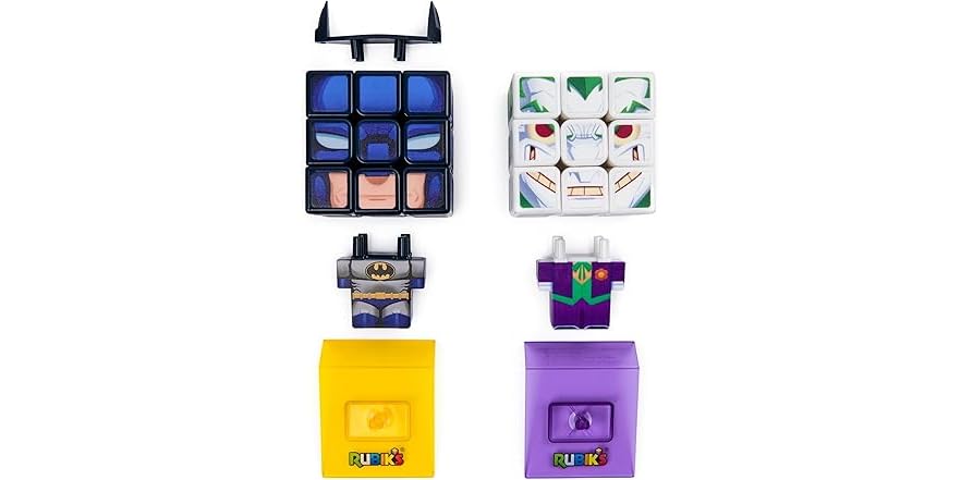 Rubik’s Cube, Batman & Joker Cubers