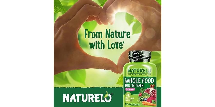 NATURELO Multivitamin for Women 240 Capsules