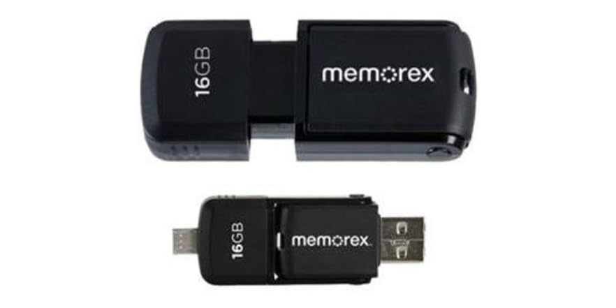 Memorex 16GB Dual Micro TravelDrive