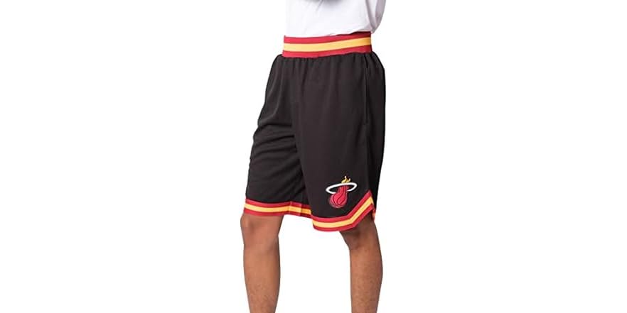 NBA Miami Heat Basketball Shorts, XXL