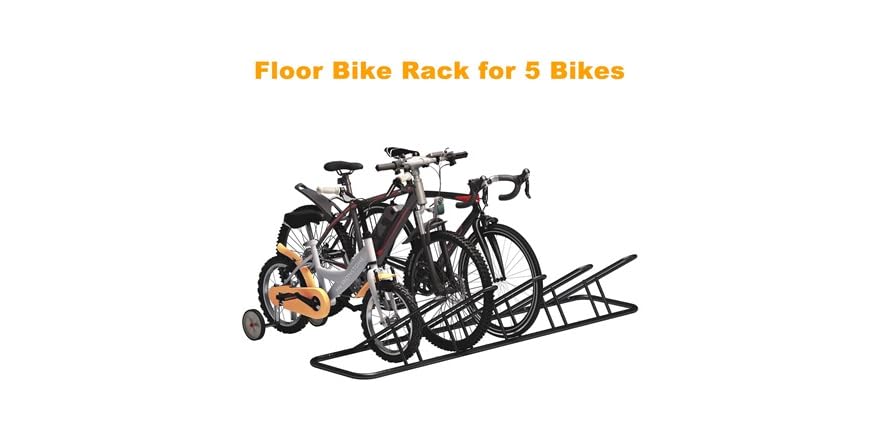 5 Bike Rack for Garage, Indoor/Outdoor
