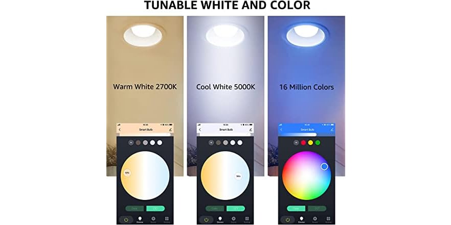 LE LED WiFi Smart Flood Light Bulbs