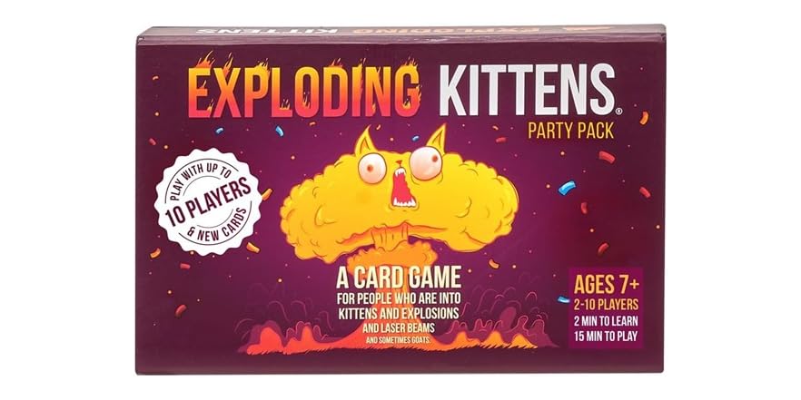 Exploding Kittens Party Pack Card Game