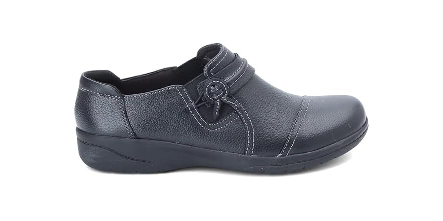 Clarks Cheyn Madi Loafer, Black Leather