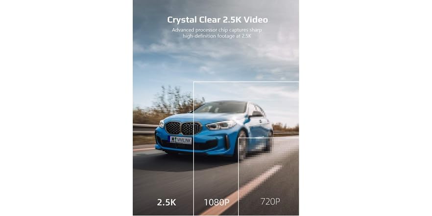Vivilink T20X 2.5K Dash Cam