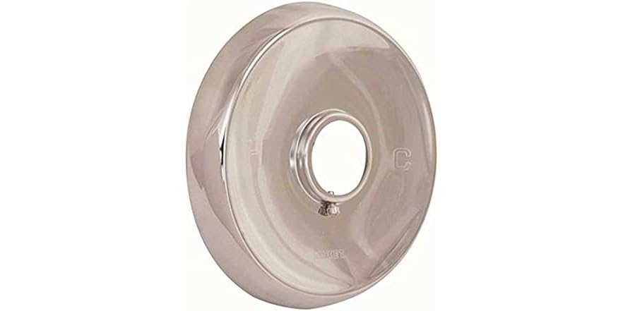 Mixet Escutcheon Plate, 5.5", Chrome