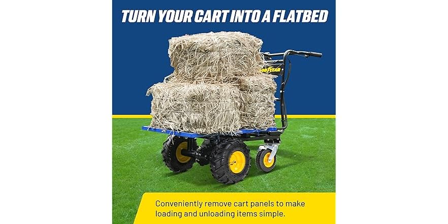 GoodYear Utility Cart Power Wagon Wheelbarrow