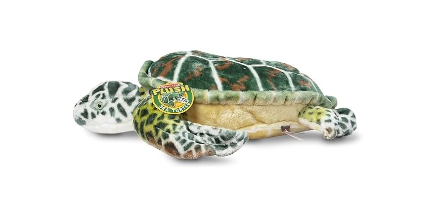 Giant Sea Turtle - Lifelike Stuffed Animal