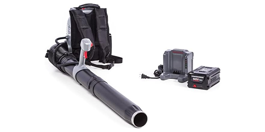 POWERWORKS Backpack Blower w/5Ah Battery