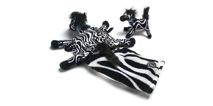 Zoobies Zulu Zebra w/BONUS Mini Plush