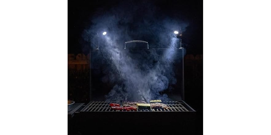 Permasteel 2-Pc Grill Lights - Black