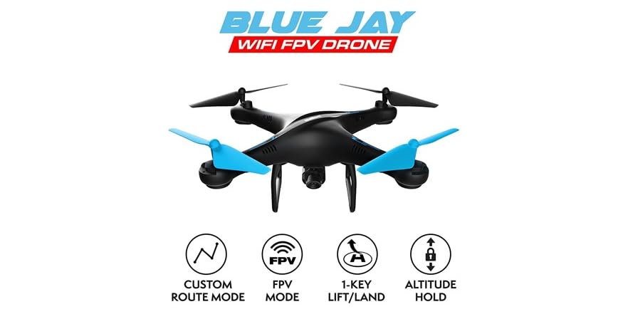 Force1 U45W Blue Jay Wi-Fi FPV Drone